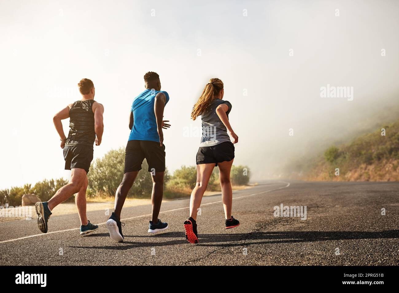 People Running For Their Lives