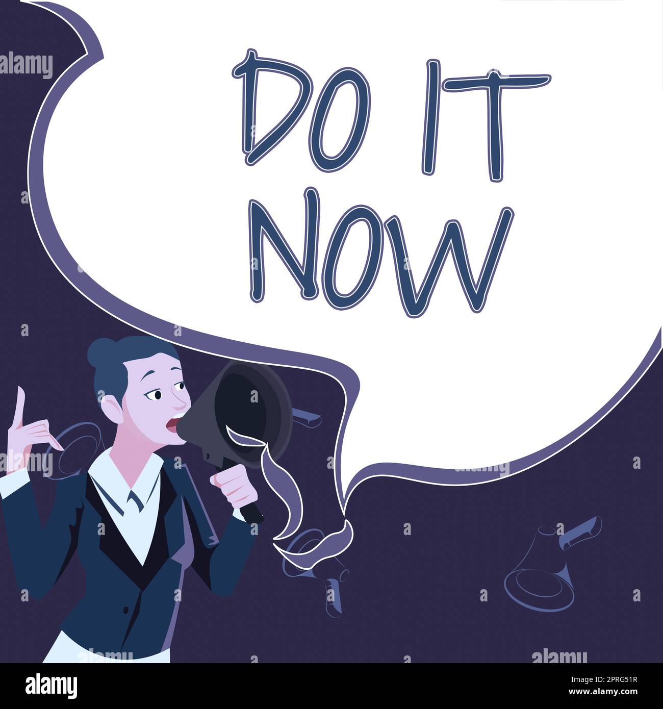 Text caption presenting Do It Now, Business showcase Respond ...
