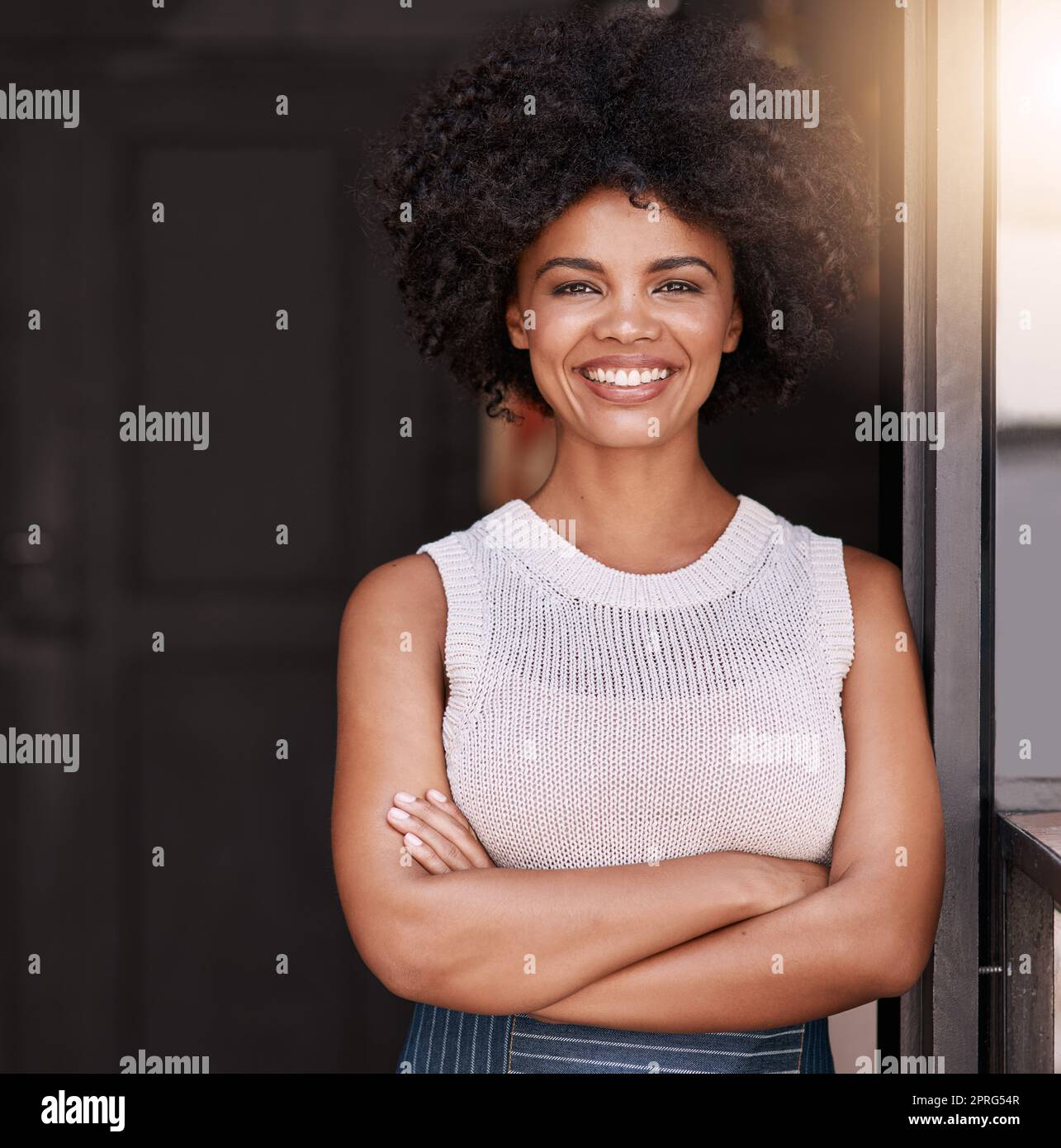 Owner pose hi-res stock photography and images - Alamy