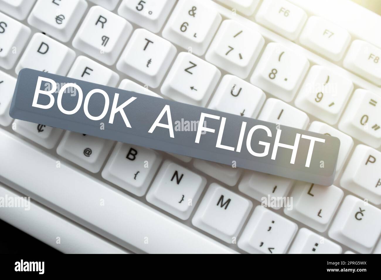 Writing displaying text Book A Flight. Word Written on Purchase tickets ...