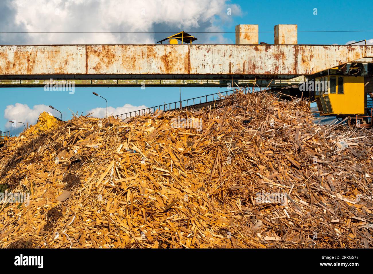 Natural biofuel biomass production plant Stock Photo - Alamy