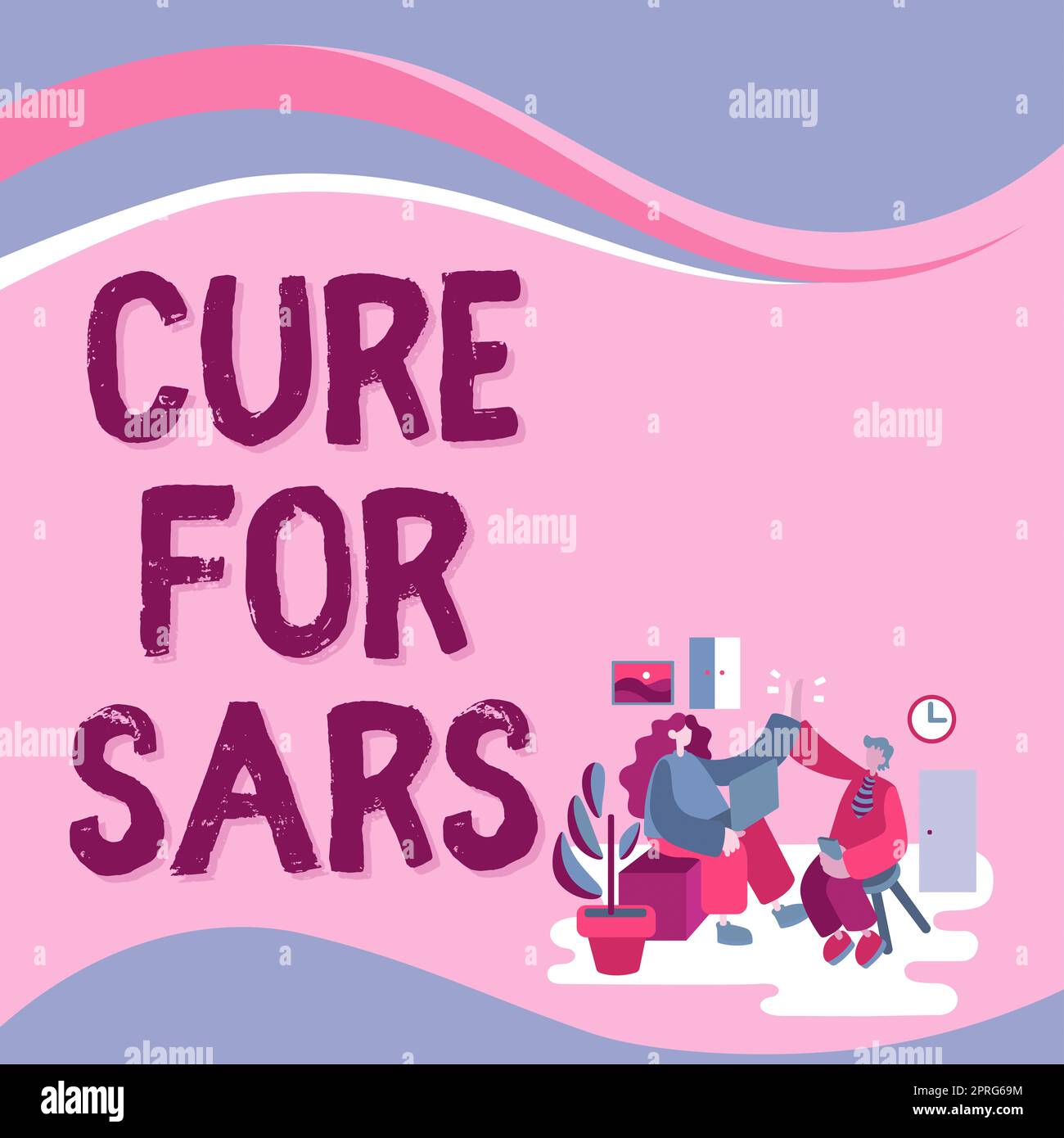 Conceptual display Cure For Sars, Internet Concept Medical treatment ...