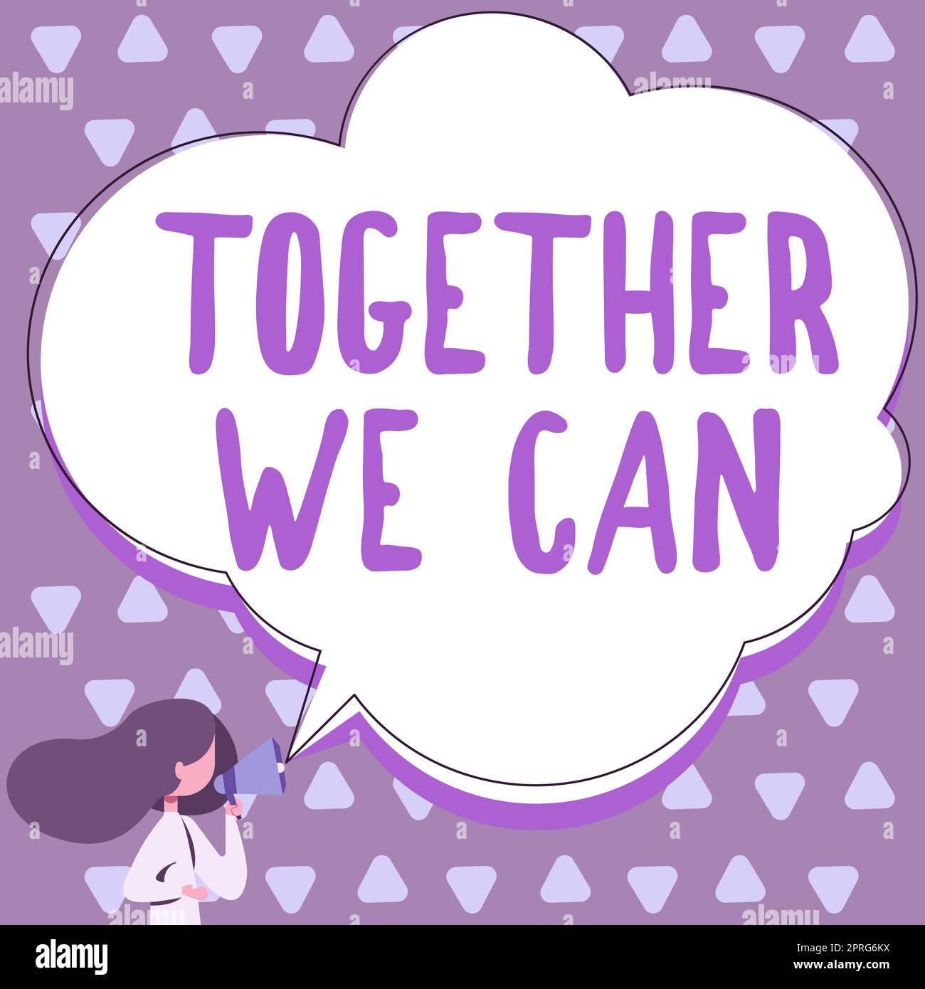 Hand writing sign Together We Can, Word Written on Unity can makes ...