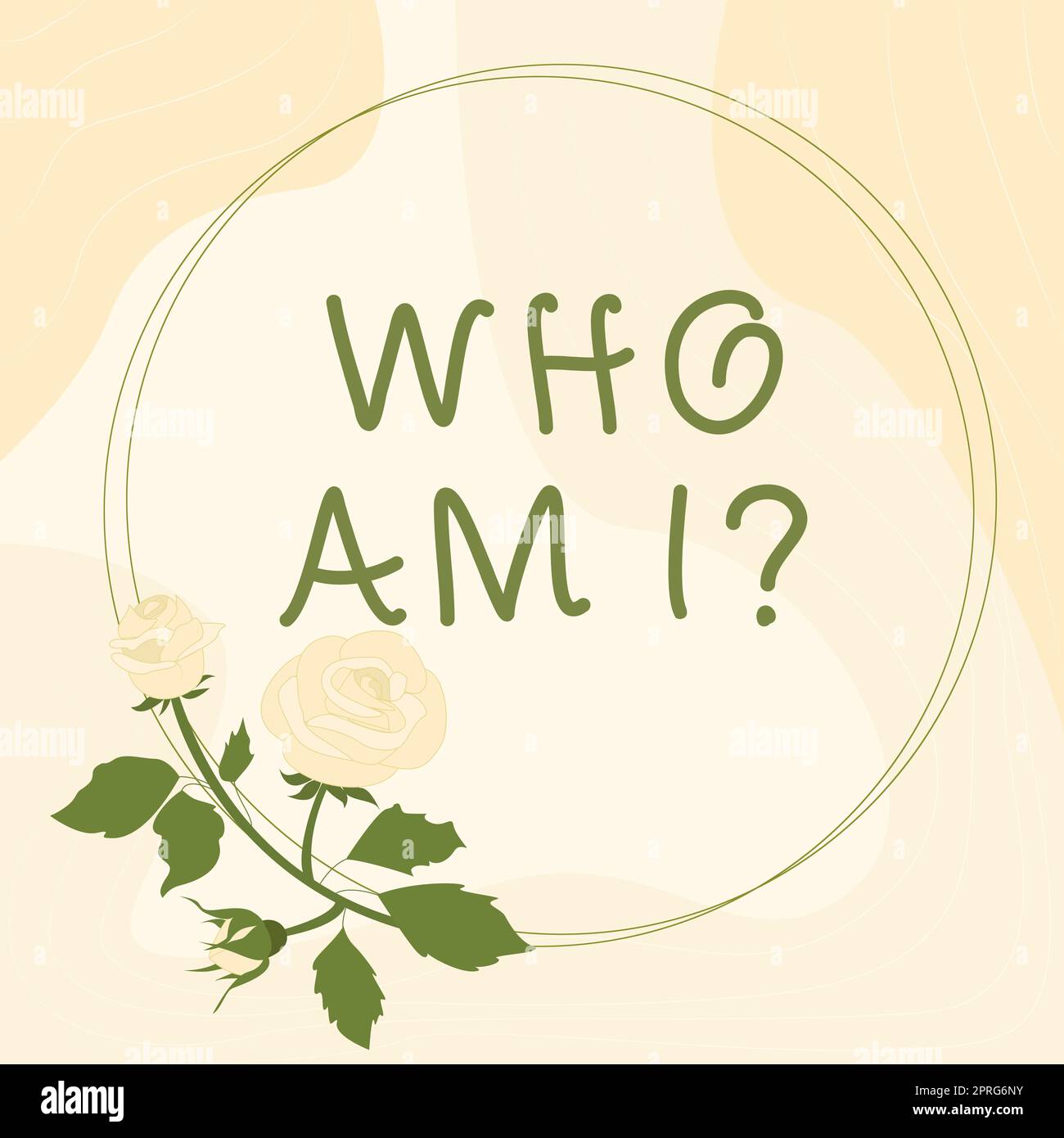 Writing displaying text Who Am I, Business overview Introduce Identify ...