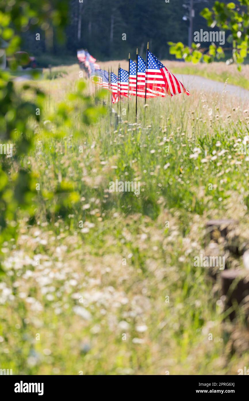 Long row of flags hi-res stock photography and images - Alamy