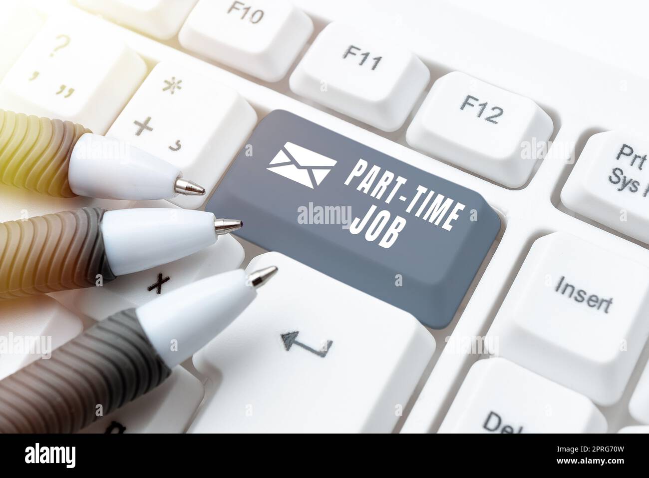 Inspiration showing sign Part Time Job. Internet Concept Working a few ...