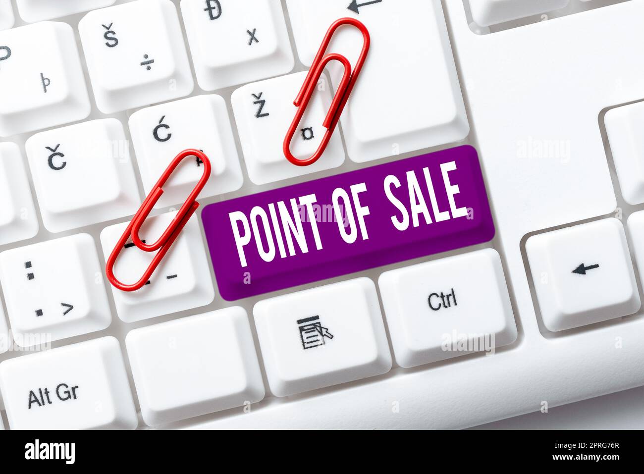 Text showing inspiration Point Of Sale. Business concept Method for ...