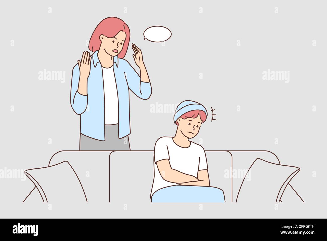 Parent teen argue hi-res stock photography and images - Alamy