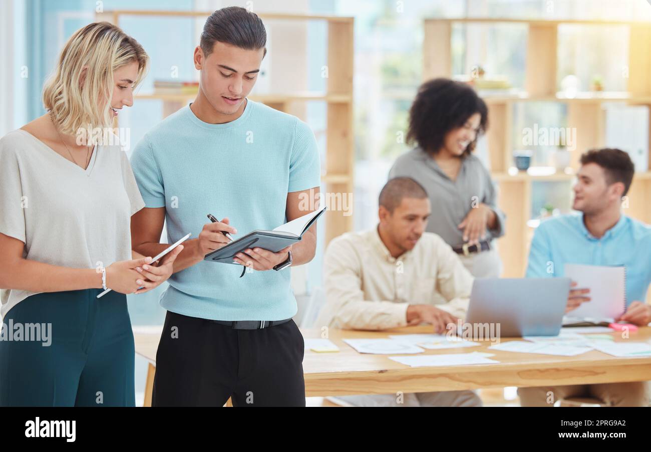 Creative business people planning team at agency or digital marketing ...