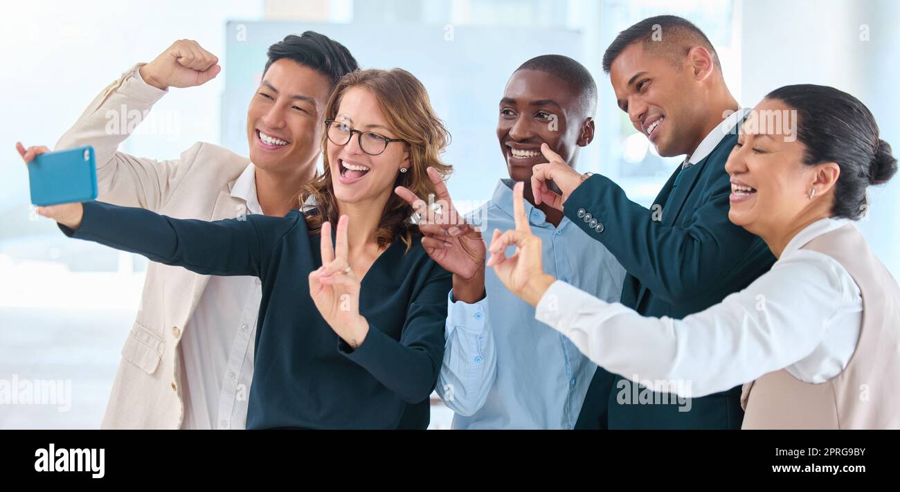 Happy business group team showing hi-res stock photography and images ...