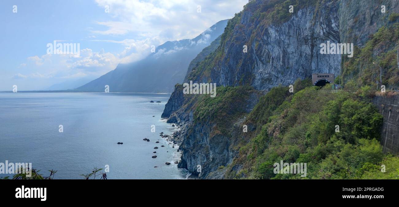 Chingshui Ocean cliffs are the highest coastal cliffs in Taiwan Stock ...
