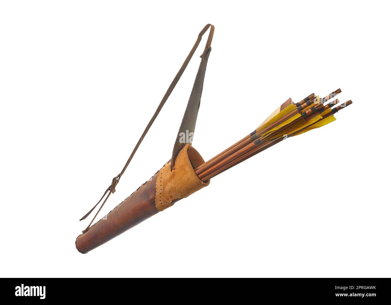 Quiver made leather on hi-res stock photography and images - Alamy