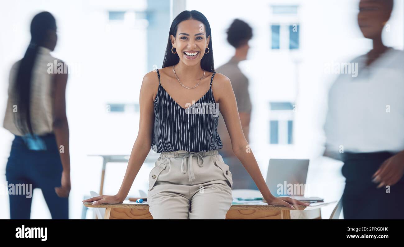 Business woman, manager and corporate worker in office, leadership of ...