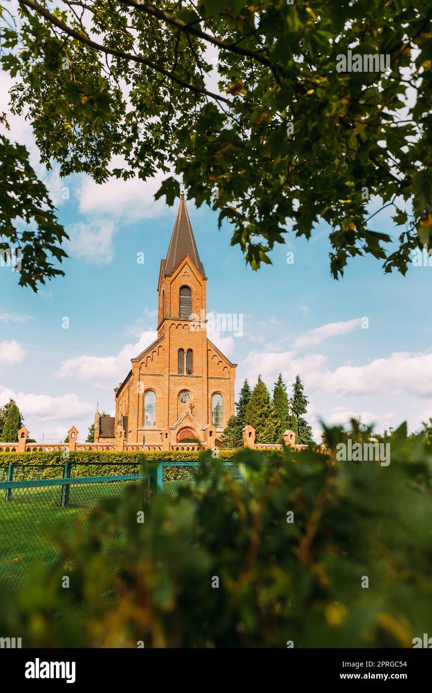 Opsa, Braslav District, Vitebsk Region, Belarus. Church Of St. John The ...