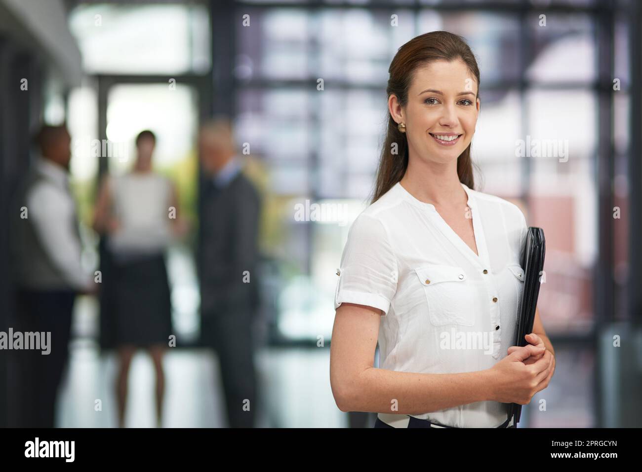 Ive made the perfect career choice. Portrait of a young businesswoman ...