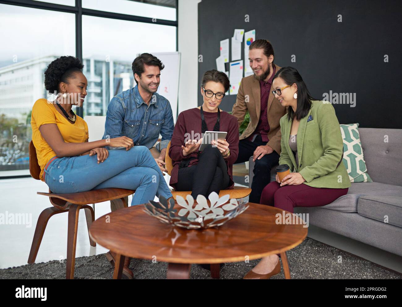 Creative thinking is their livelihood. a group of creative ...