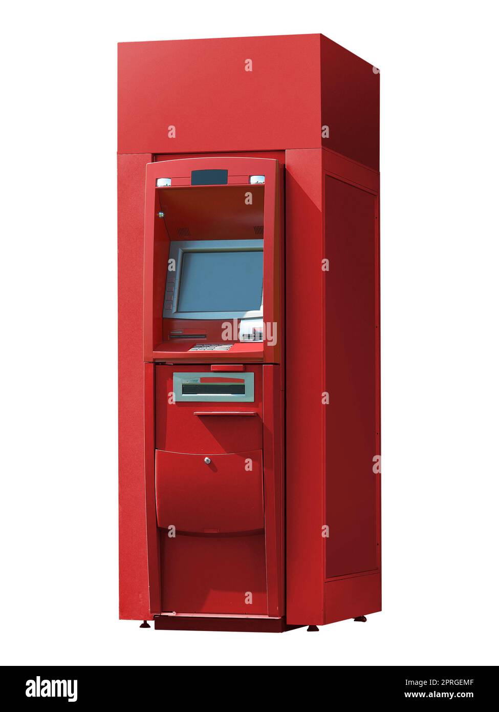 ATM Bank Cash Machine Isolated on Background Stock Photo - Alamy