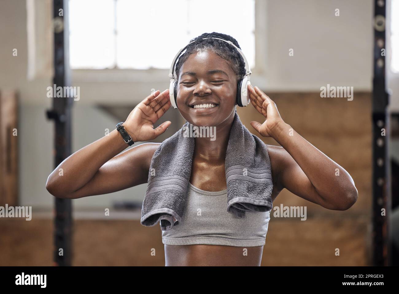 African american woman exercise hi-res stock photography and images - Alamy