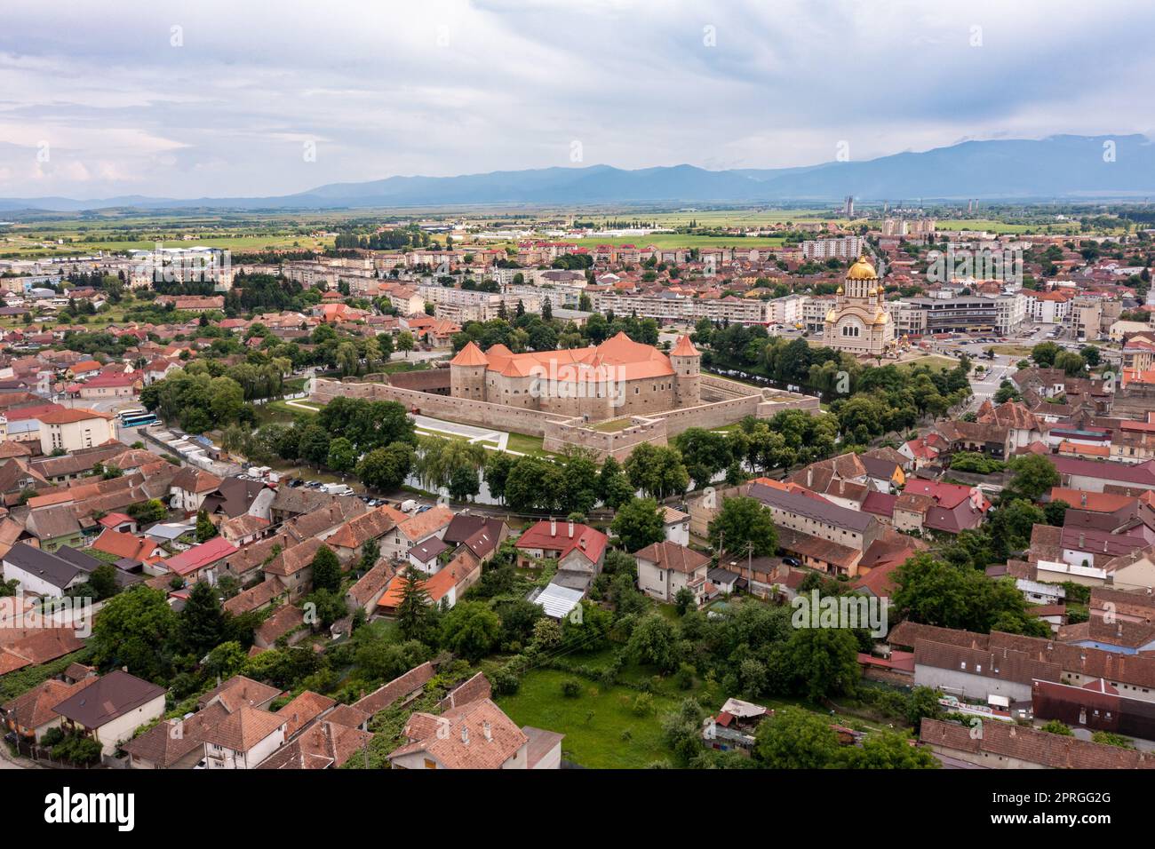 Medieval fortress city fagaras hi-res stock photography and images - Alamy