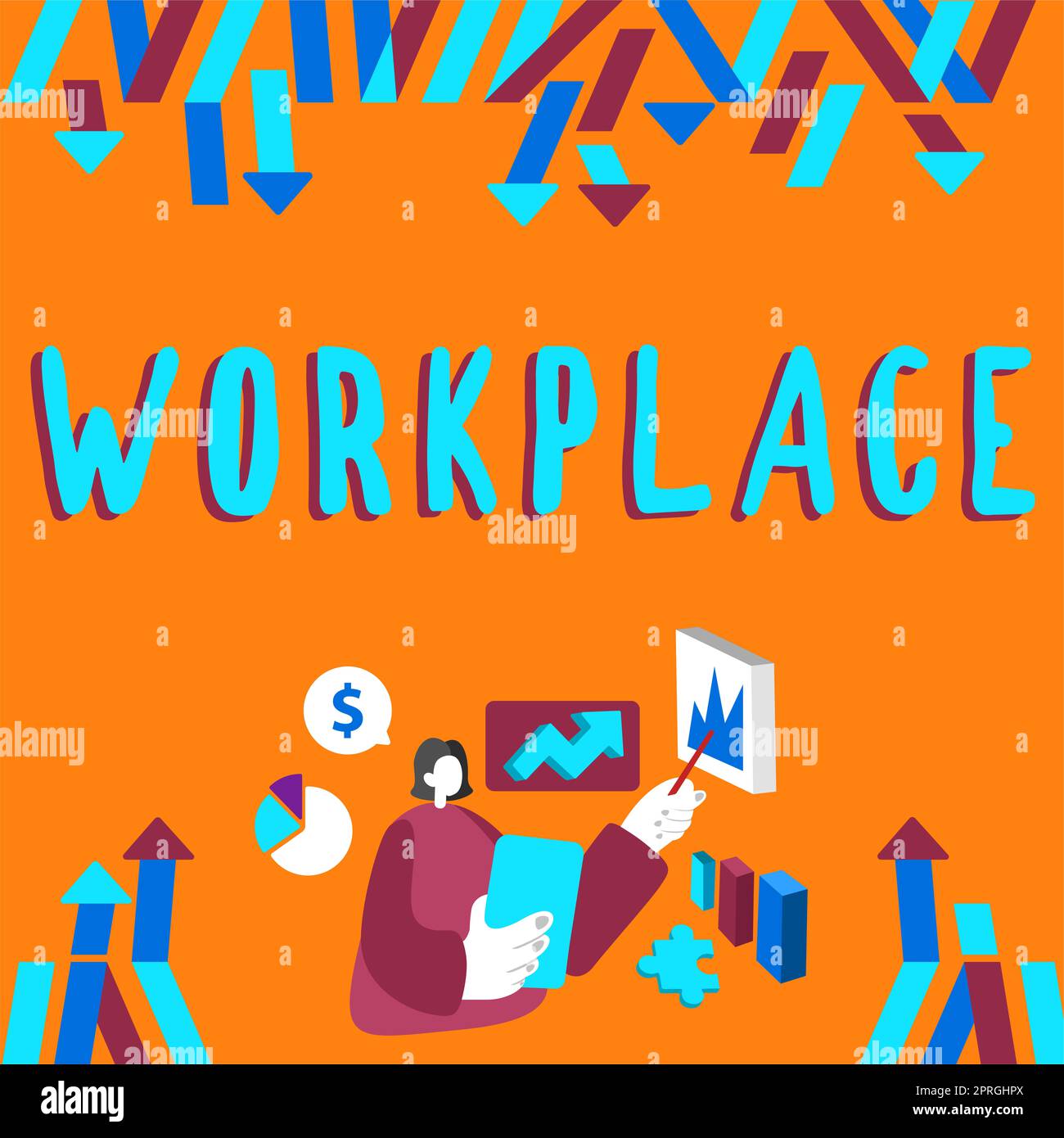 Text showing inspiration Workplace, Word for Area where you can find ...