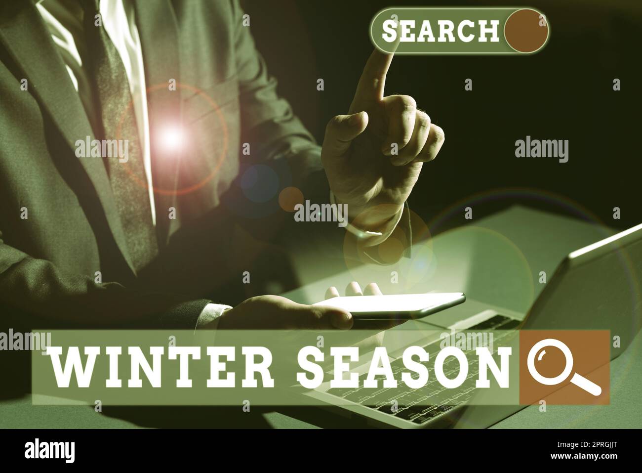 Conceptual display Winter Season, Business approach coldest season of ...