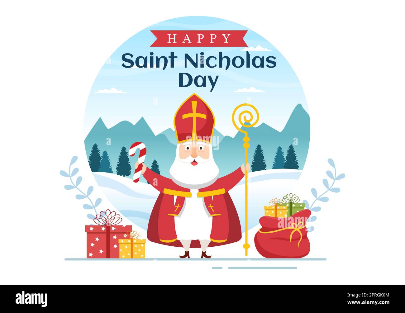 Sinterklaas cartoon Cut Out Stock Images & Pictures - Alamy