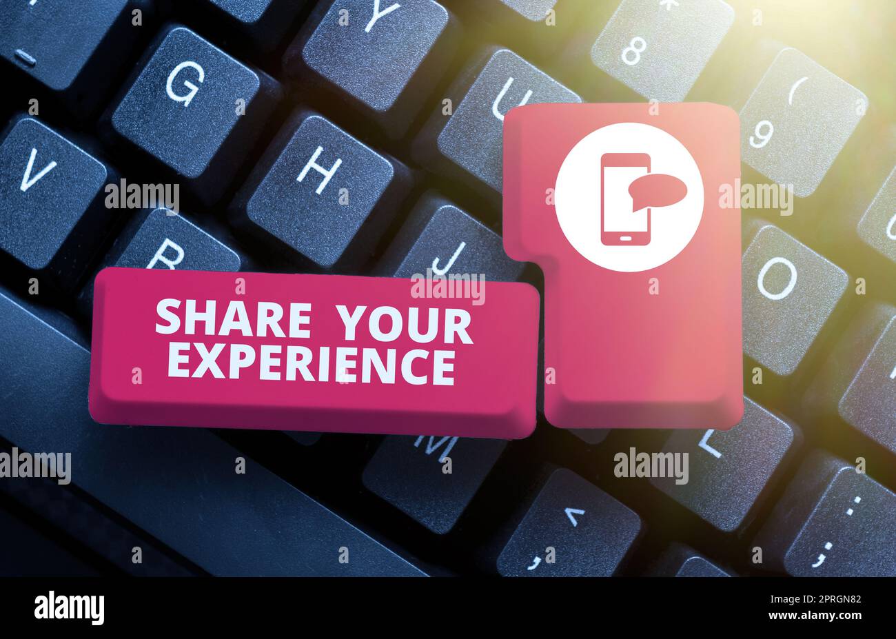 Handwriting text Share Your Experience, Concept meaning tell us your ...