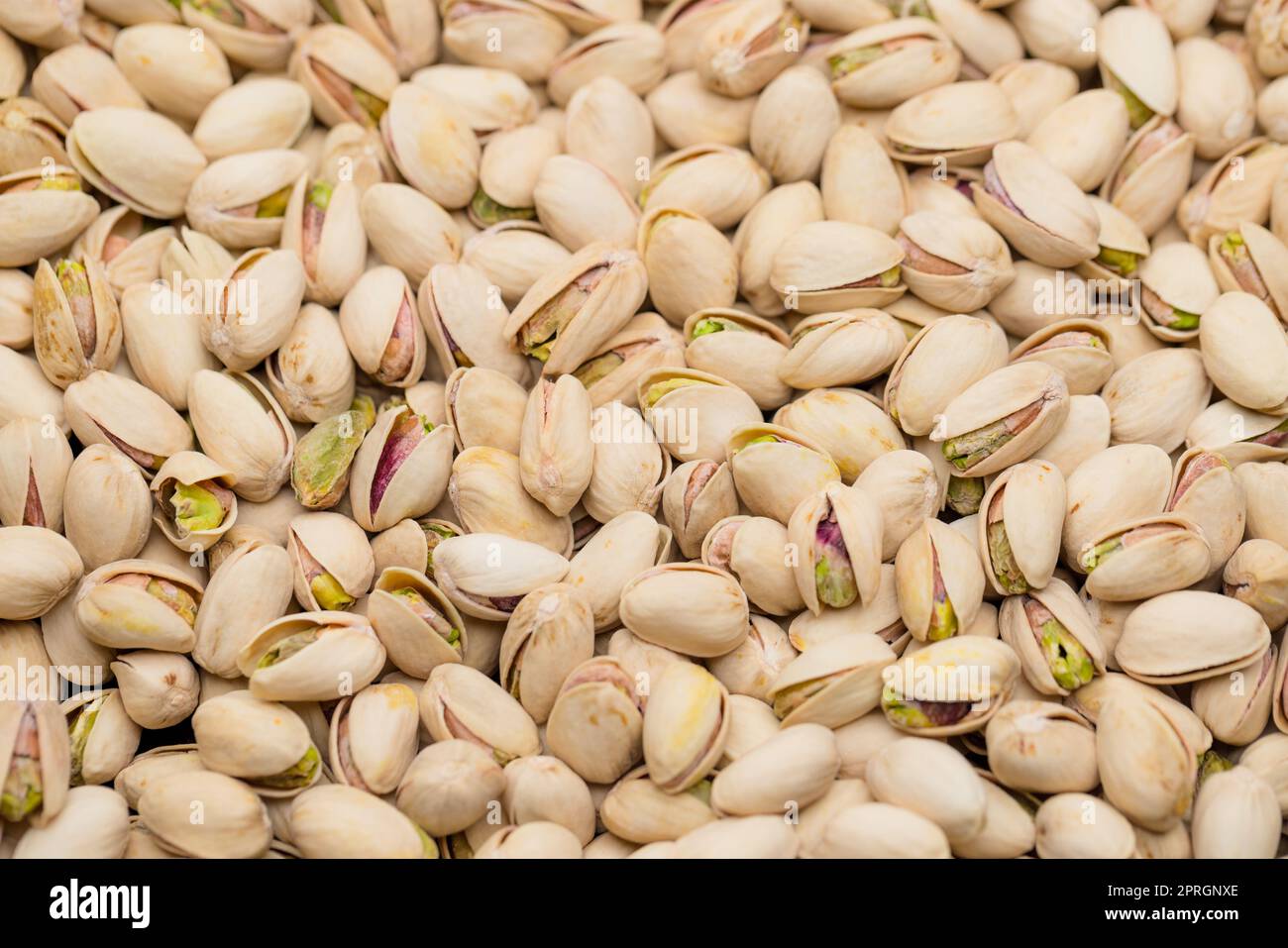 Stack of dried pistachio snack Stock Photo - Alamy