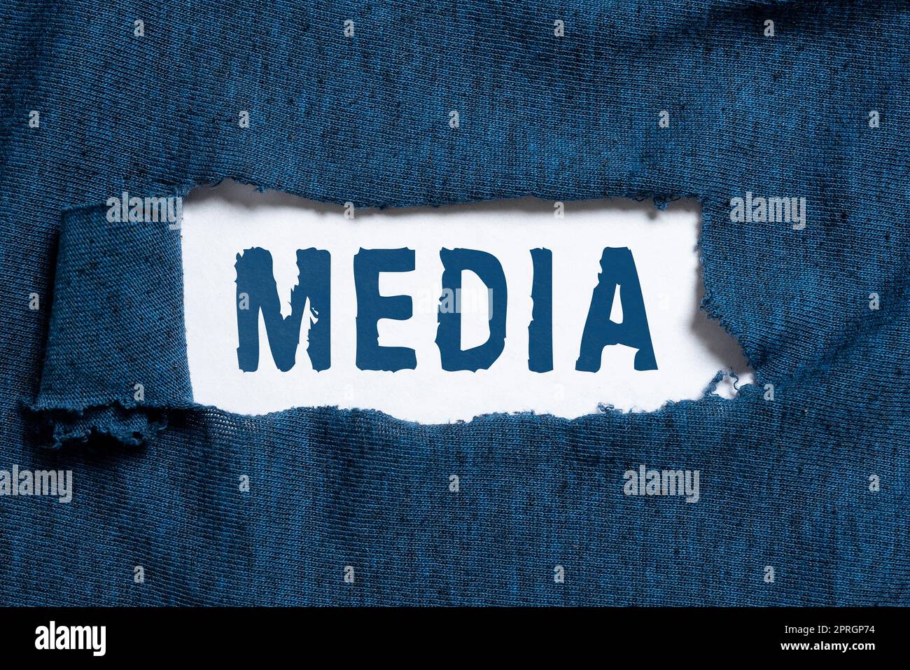 Text showing inspiration Media, Business idea communication outlets or ...