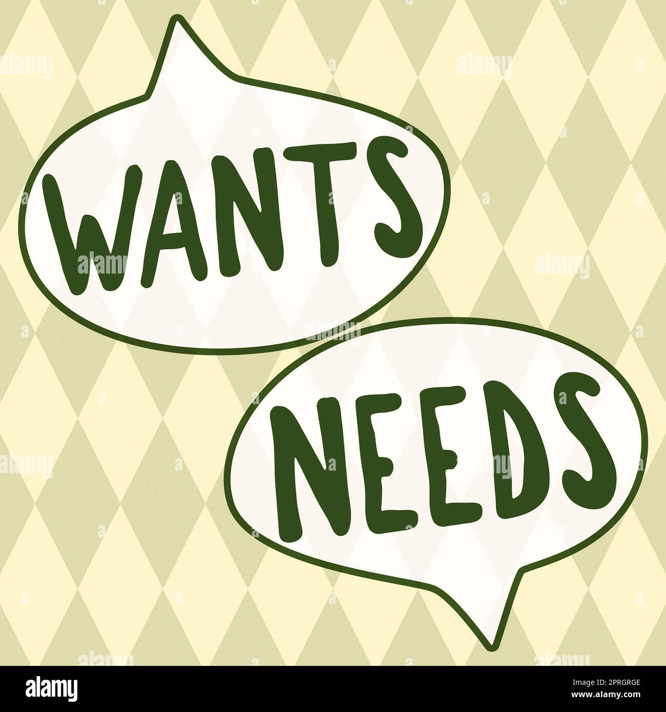 Wants And Needs Clipart