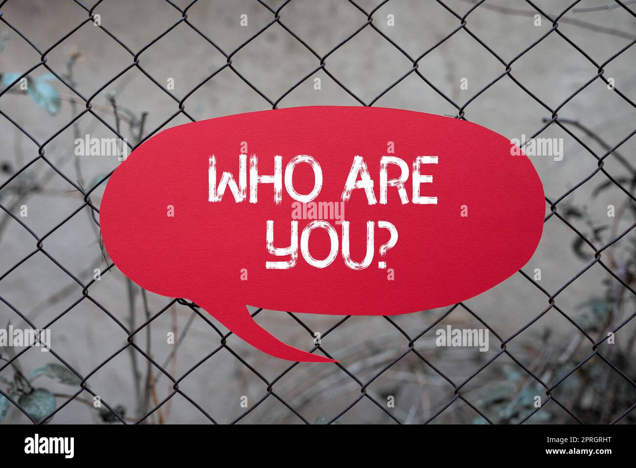 Handwriting text Who Are You Question. Word for Identify yourself ...