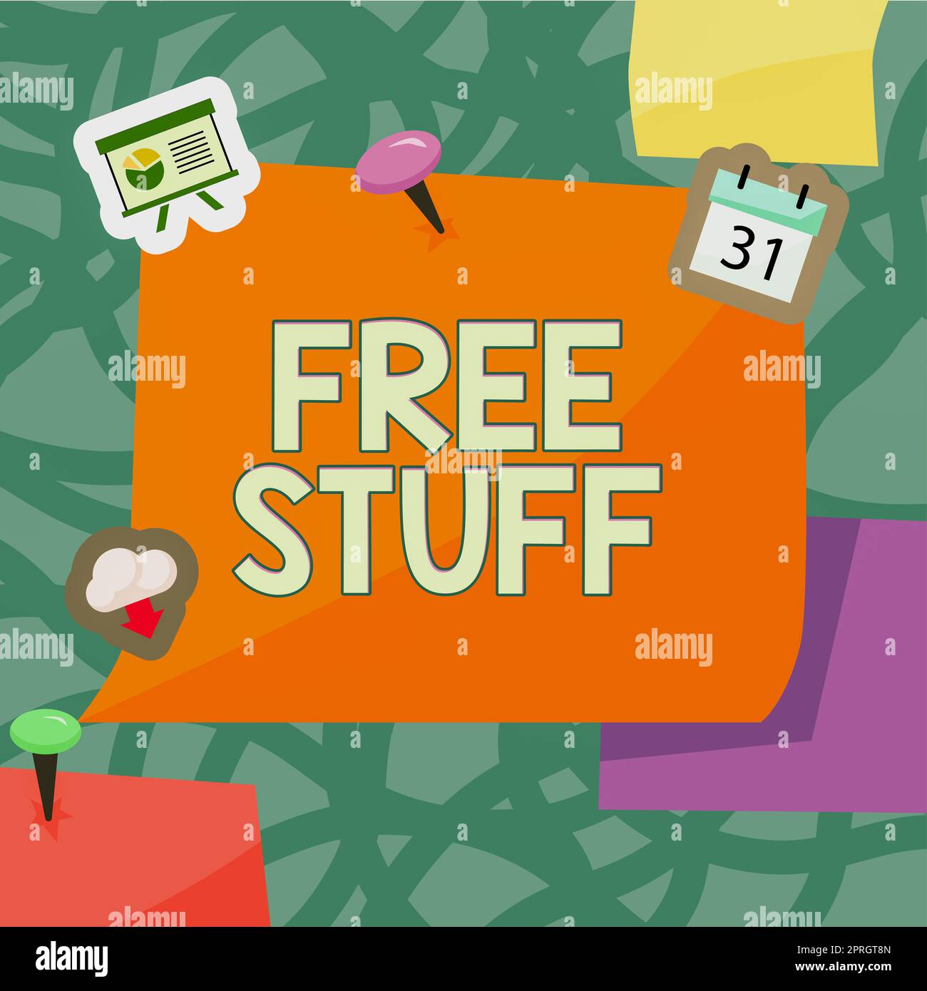 Text showing inspiration Free Stuff, Word for Any thing that you can ...