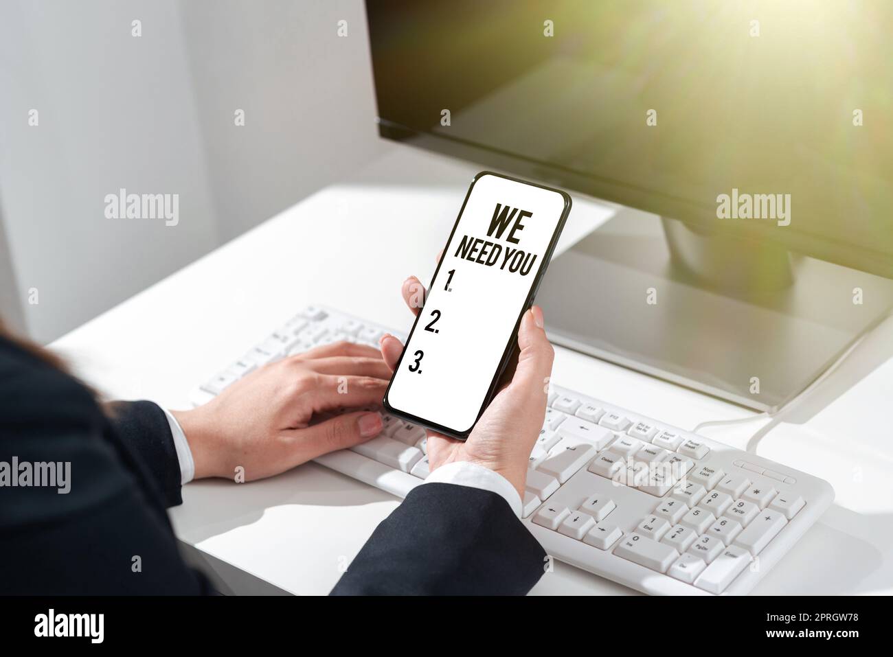 Writing displaying text We Need You. Business showcase Company wants to ...