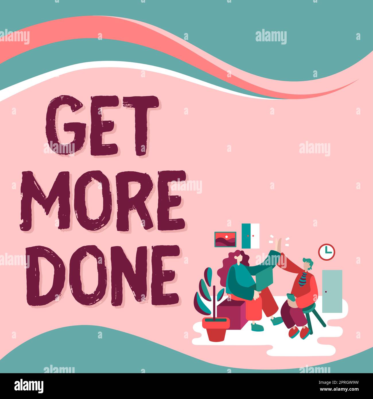 Text showing inspiration Get More Done, Concept meaning Checklist ...
