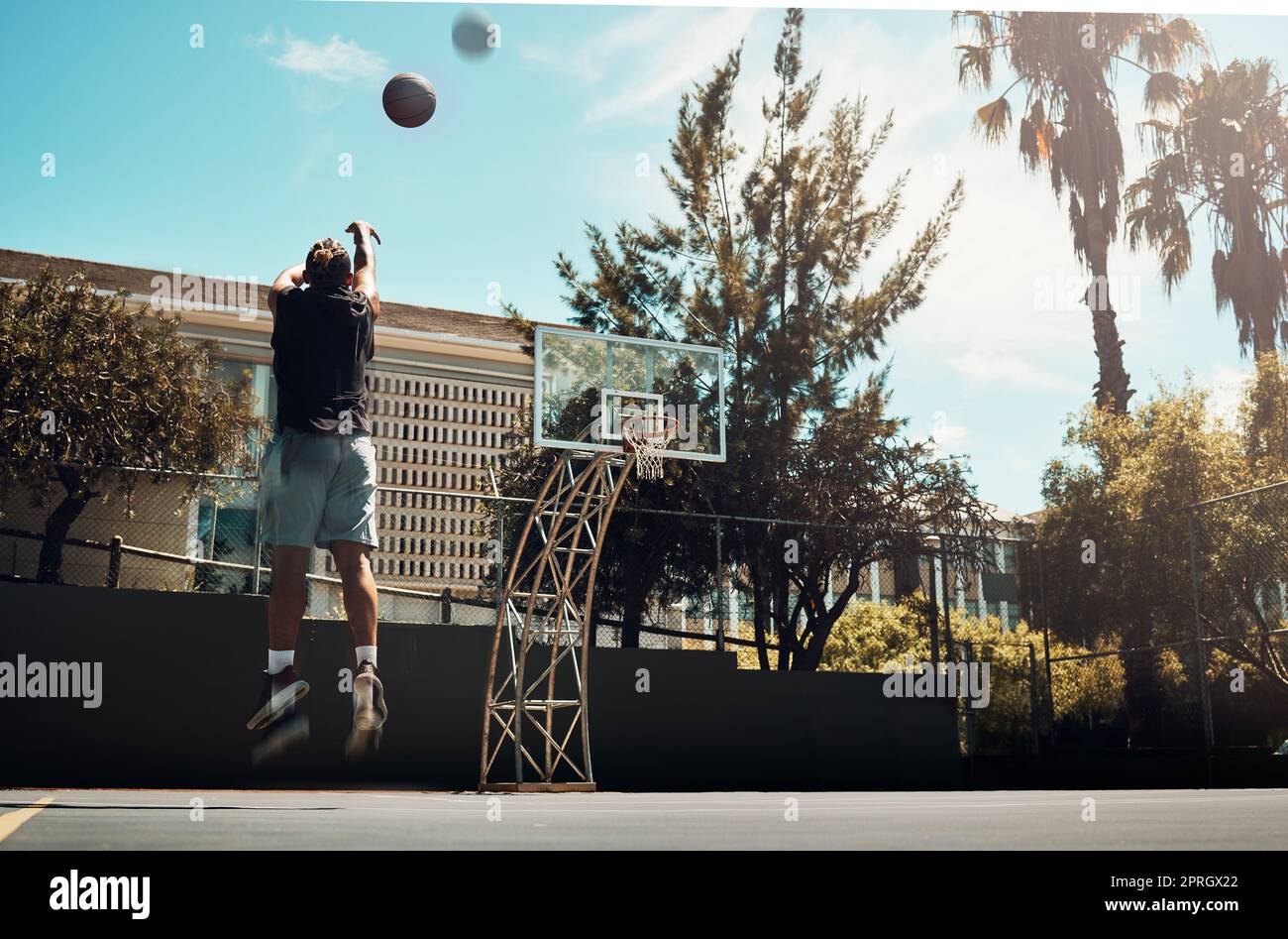 Student shooting ball hi-res stock photography and images - Alamy