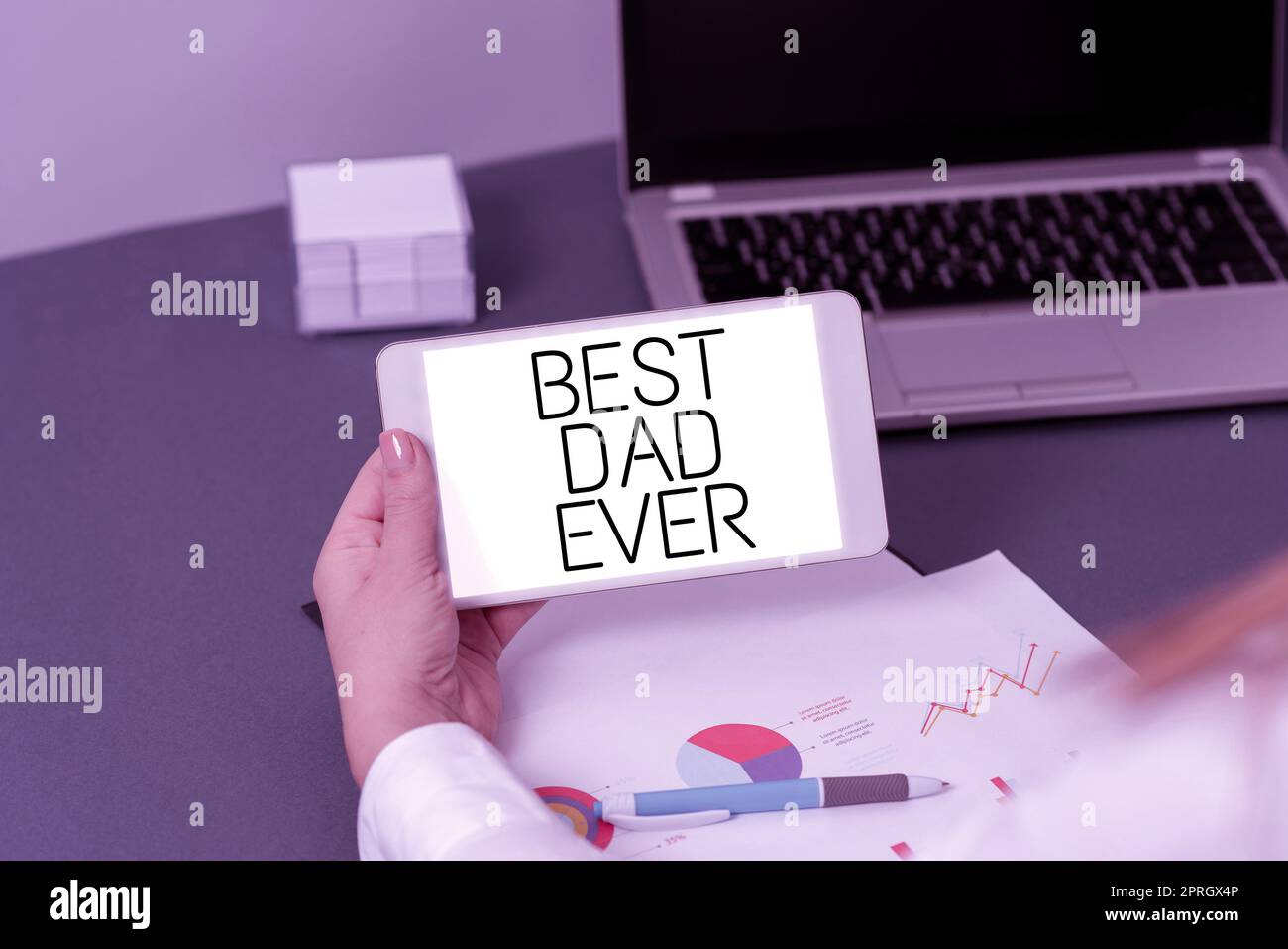 Text sign showing Best Dad Ever. Word for Appreciation for your father ...