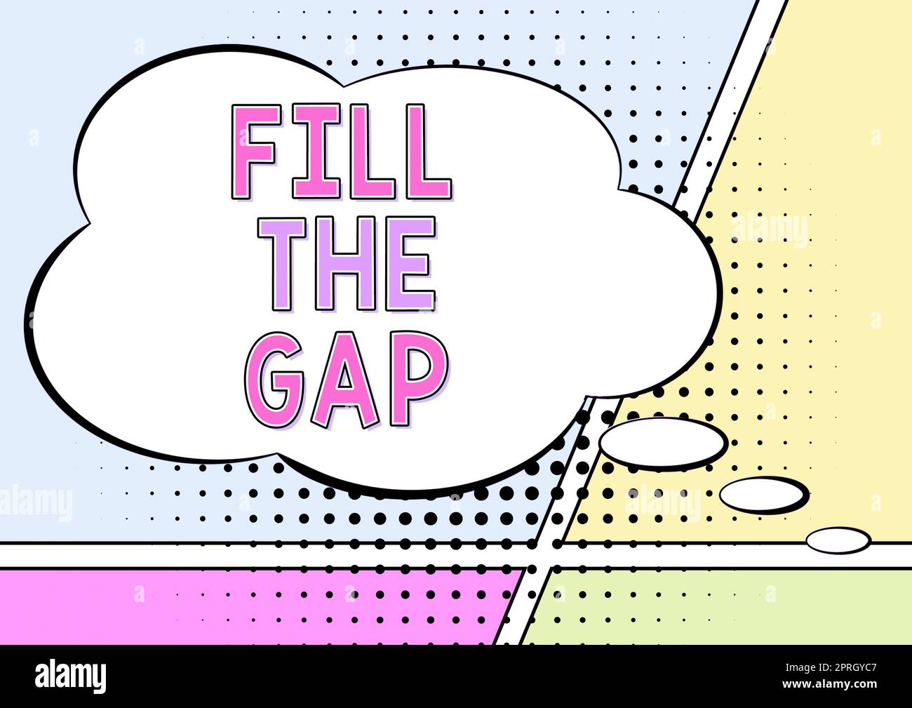 Handwriting text Fill The Gap, Business approach Put he missing part in ...