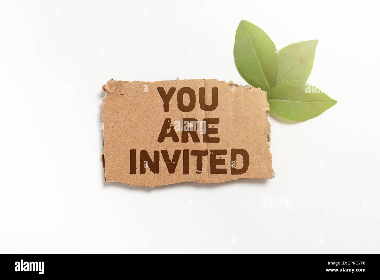 Conceptual display You Are Invited. Business concept Receiving and ...