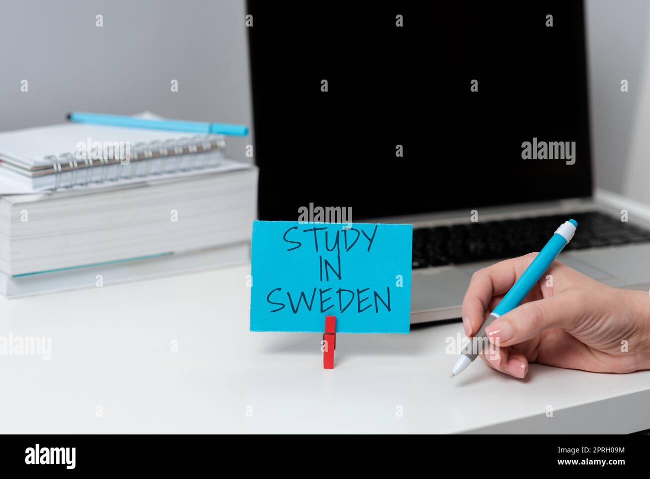 Writing displaying text Study In Sweden. Business approach Travel to ...