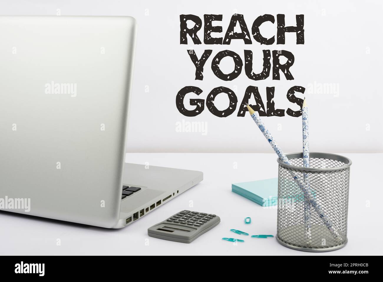 Text sign showing Reach Your Goals, Business overview Business and ...