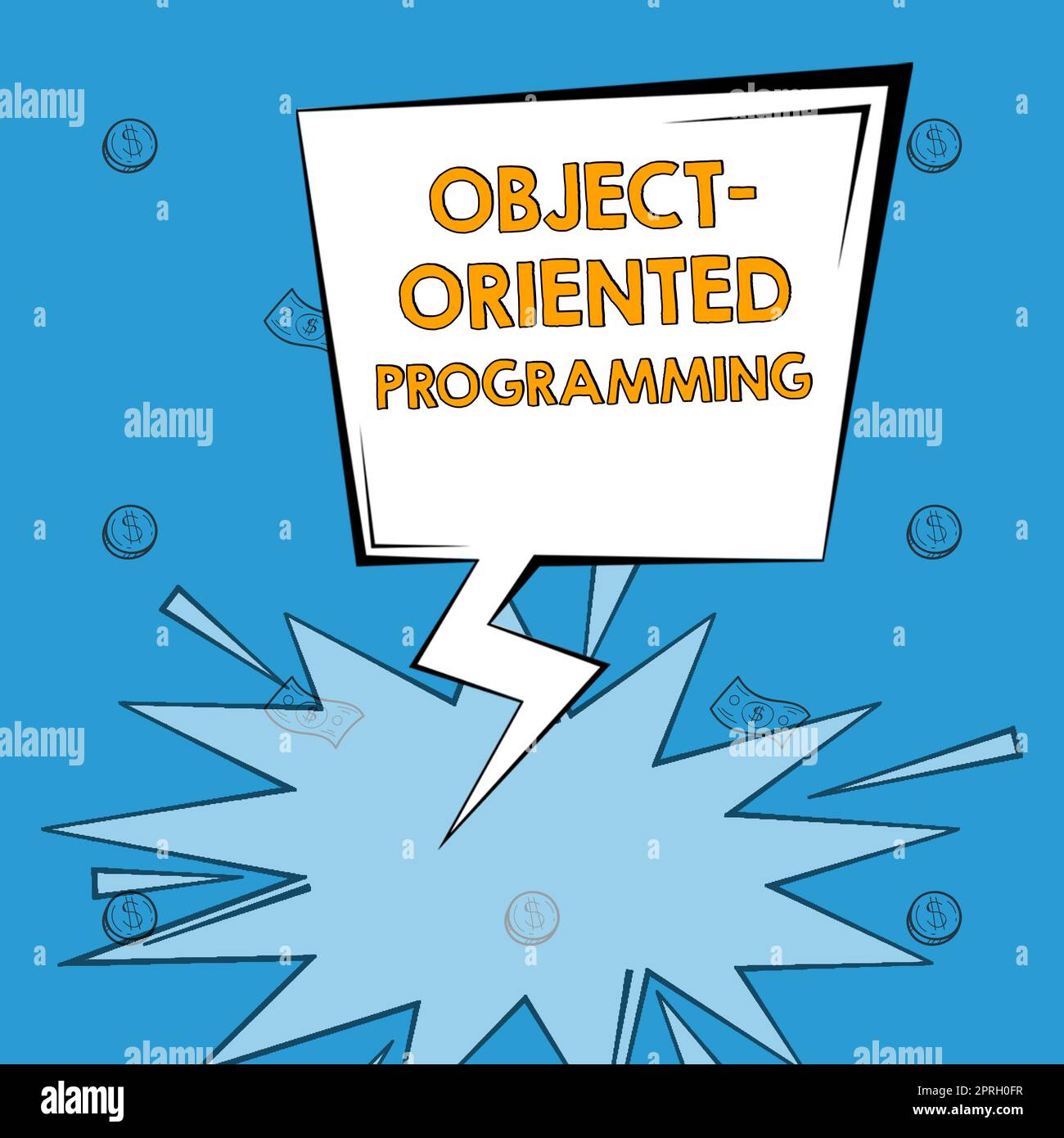 Text Caption Presenting Object Oriented Programming Business Idea Language Model Objects Rather