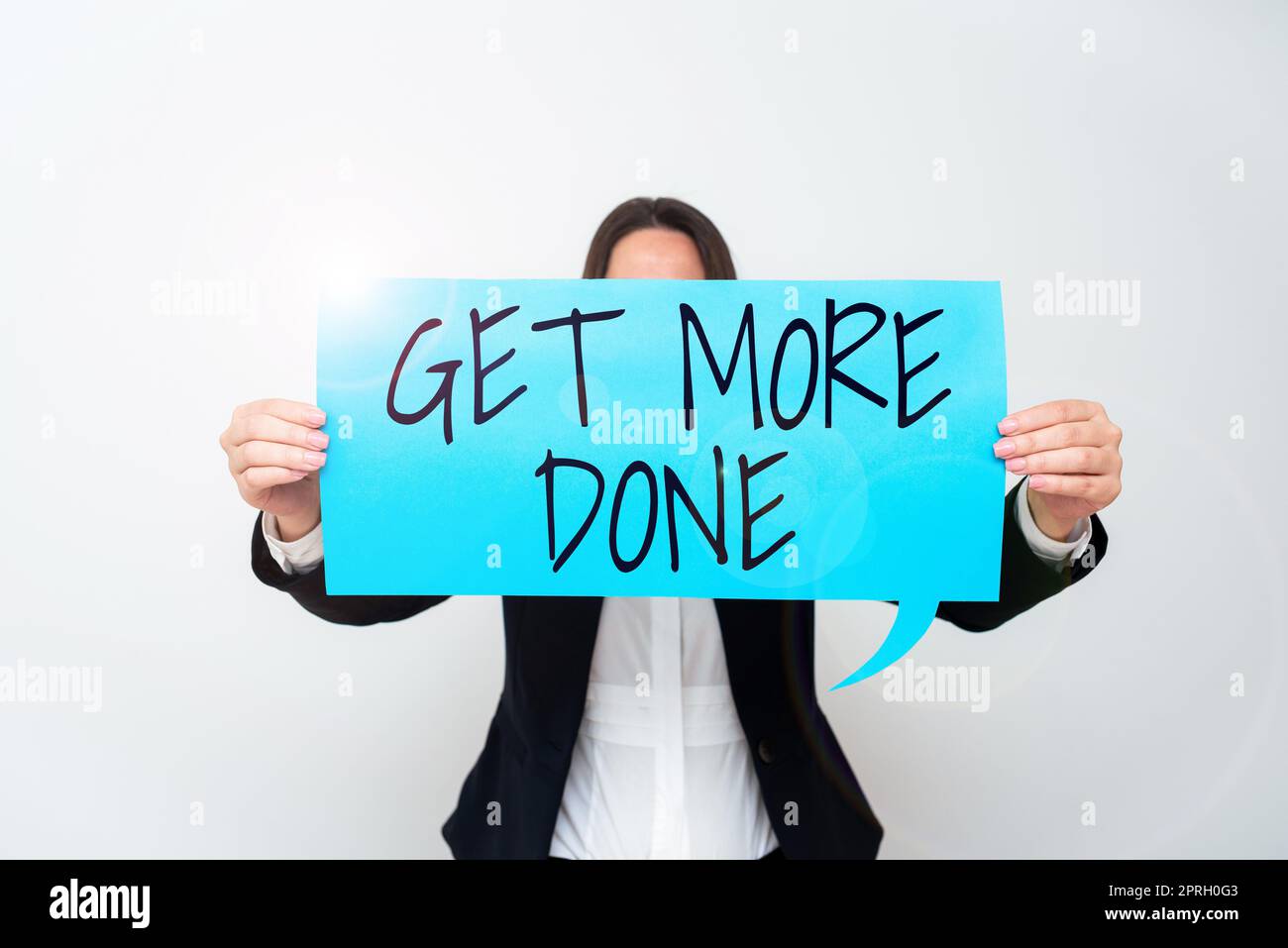 Sign displaying Get More Done. Word Written on Checklist Organized Time ...