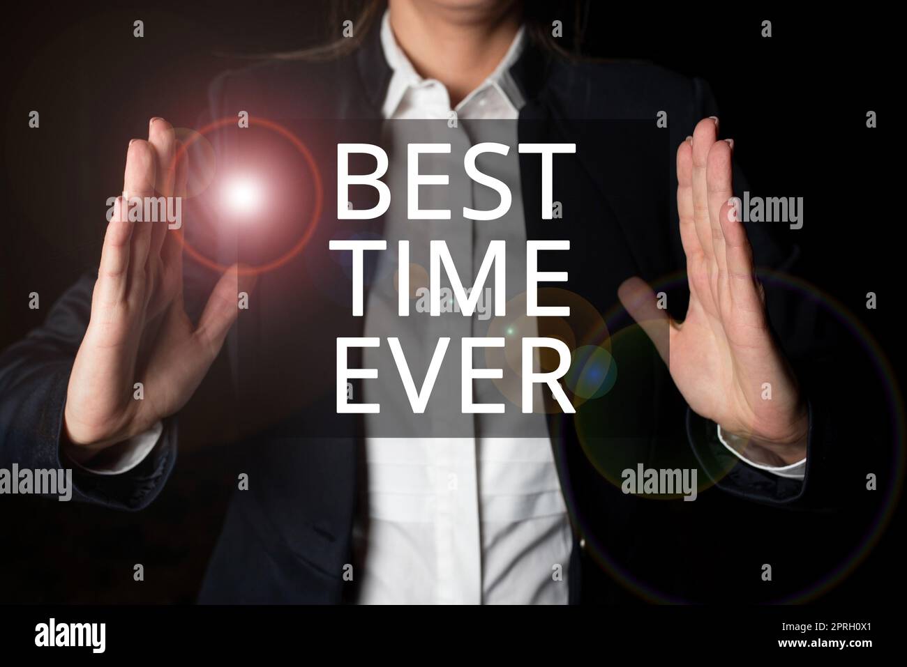 Handwriting text Best Time Ever. Business approach Be excited for what ...