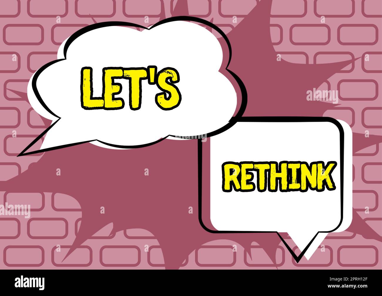 Rethinking solution hi-res stock photography and images - Alamy