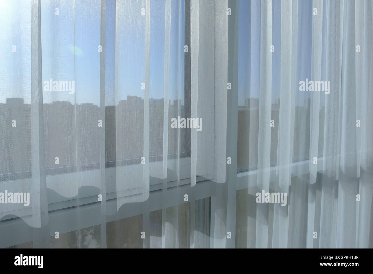 Curtain curtains translucent window hi-res stock photography and images ...