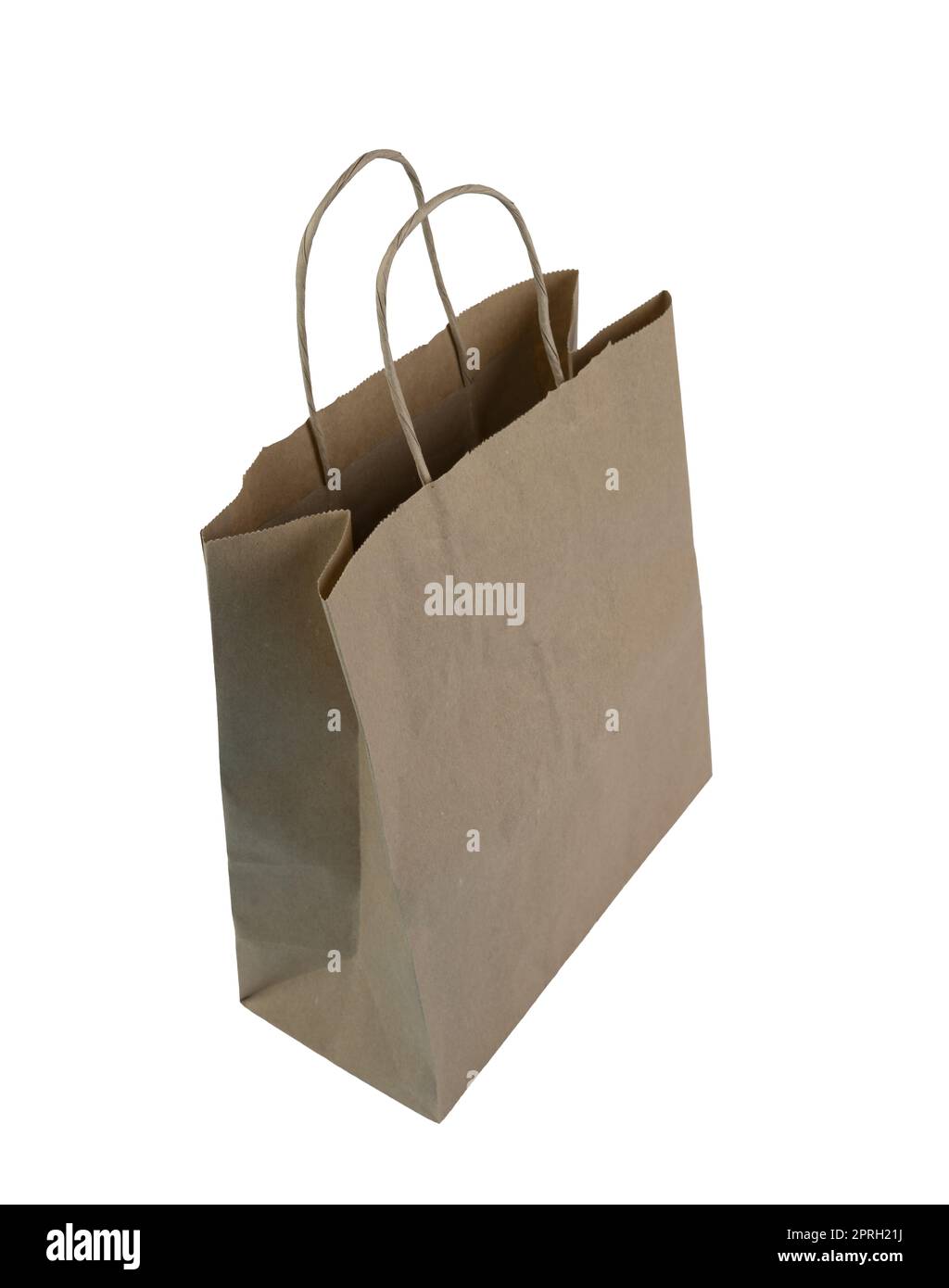 a paper bag on a transparent background Stock Photo - Alamy
