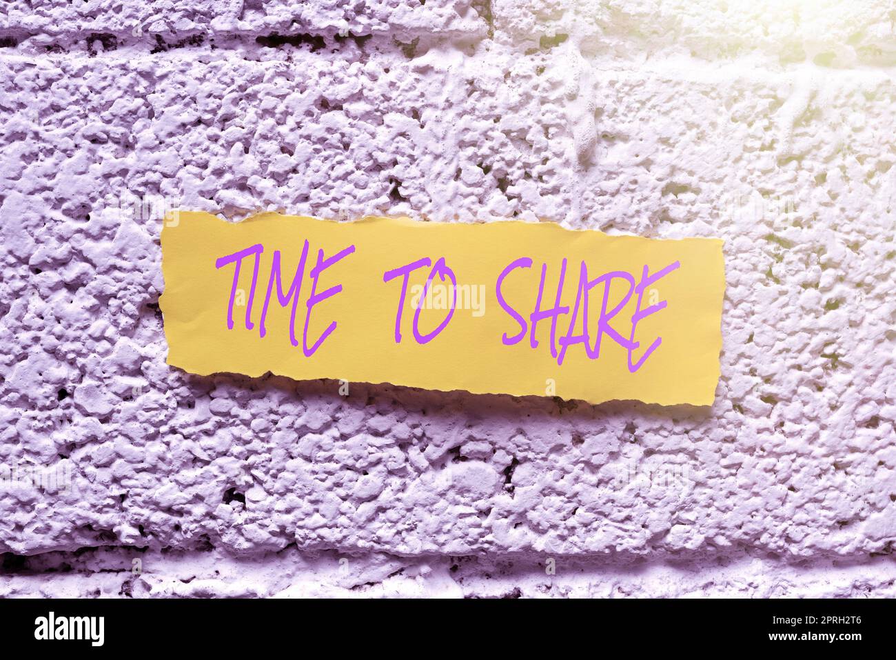 Writing displaying text Time To Share. Conceptual photo Communicate ...