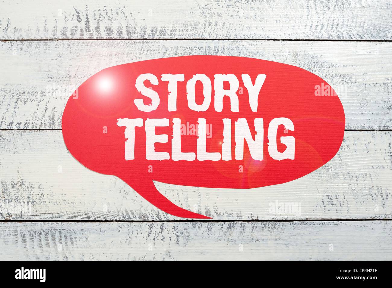 Conceptual caption Story Telling. Business overview Tell or write short ...