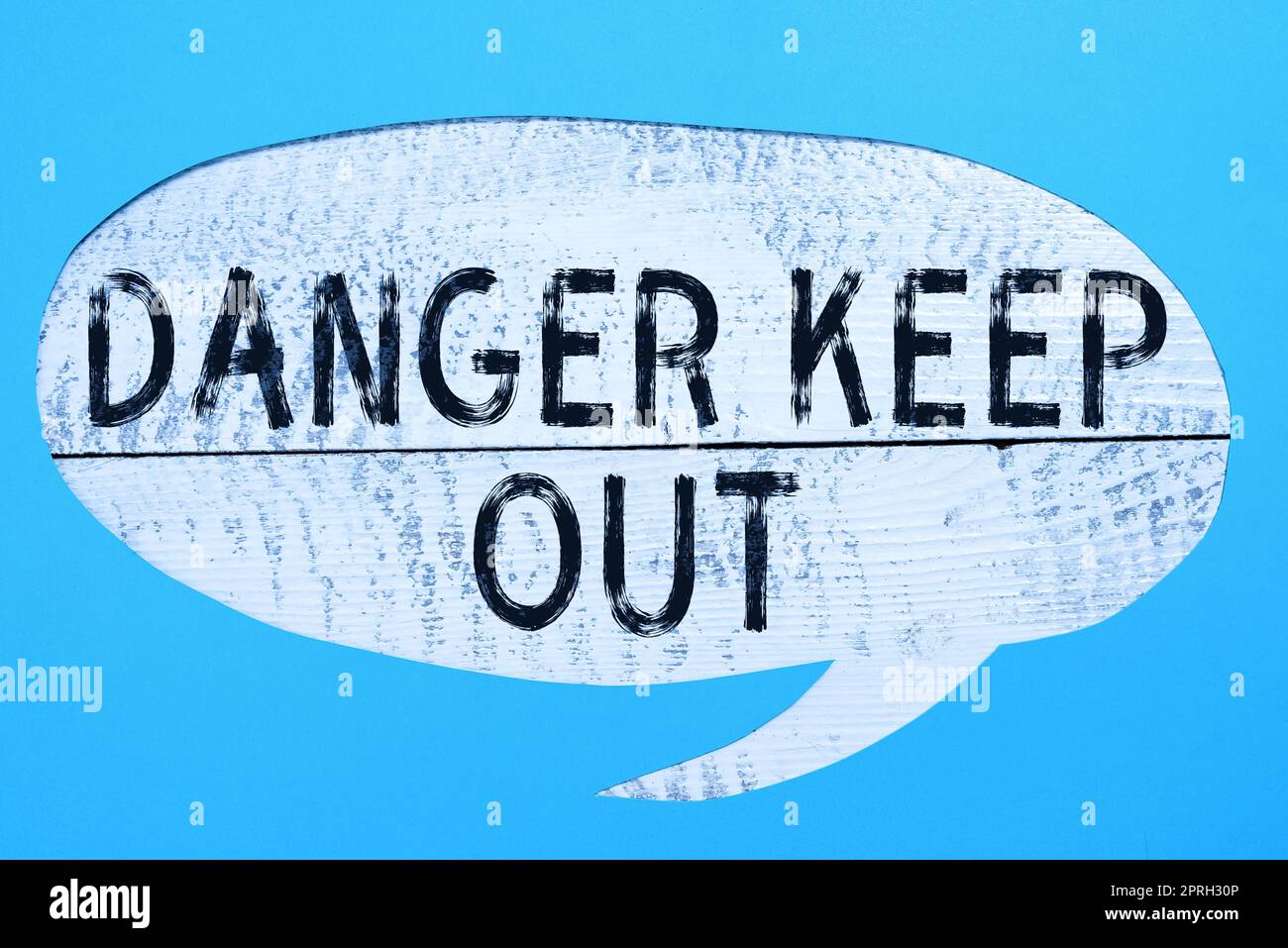Text showing inspiration Danger Keep Out. Word Written on Warning be ...