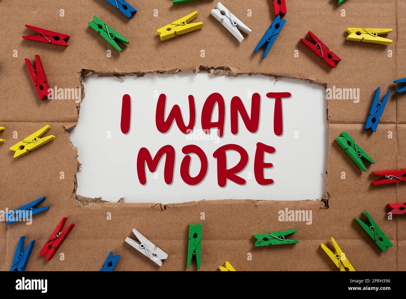 Inspiration showing sign I Want More. Internet Concept Not having ...